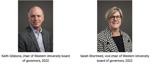 Western University - Western board set to welcome new chair, vice-chair